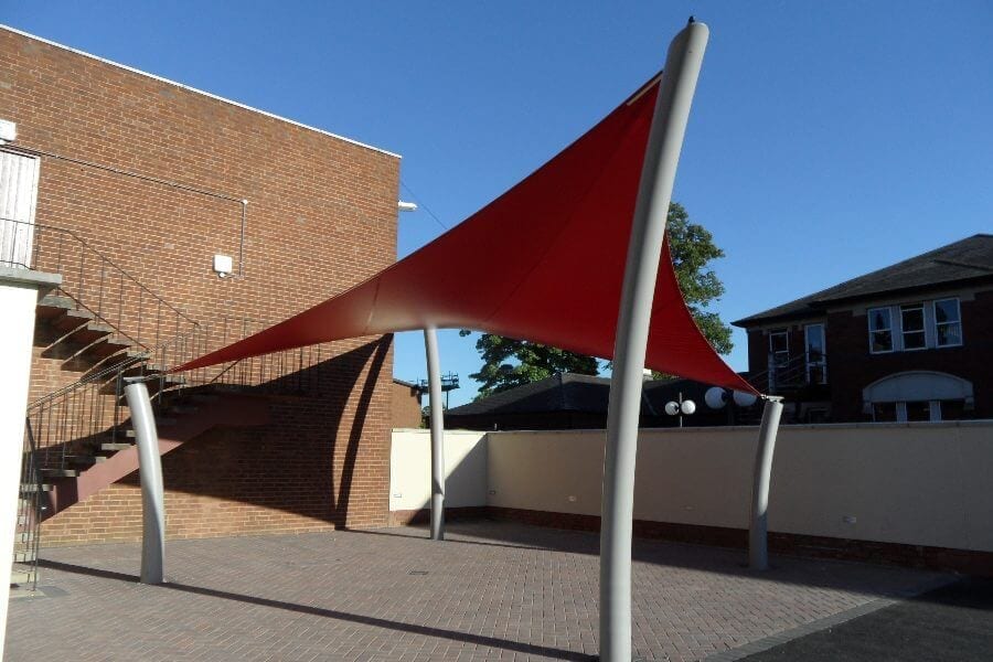 Maxima Sail™ | Shade Sail for Colleges and Schools | A&S Landscape