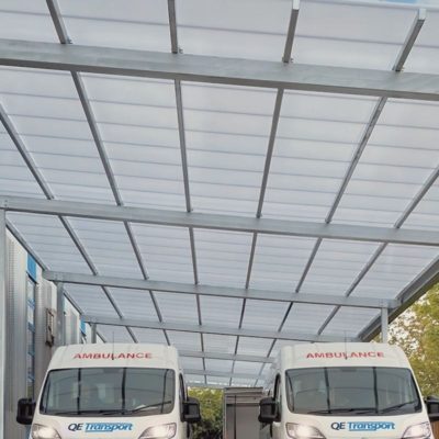 Canopy for Hospital | Healthcare Sector | A&S Landscape