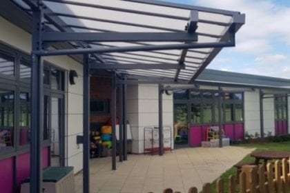 Sports Canopy for Haileybury College | A&S Landscape