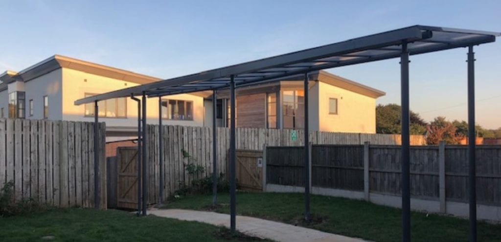 Entrance Canopy for Bishop Lonsdale School | A&S Landscape A&S Landscape