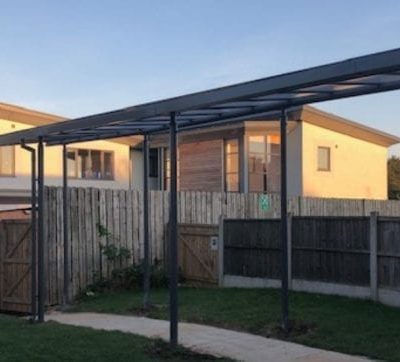 Covered Walkway at Stoke on Trent School | A&S Landscape A&S Landscape