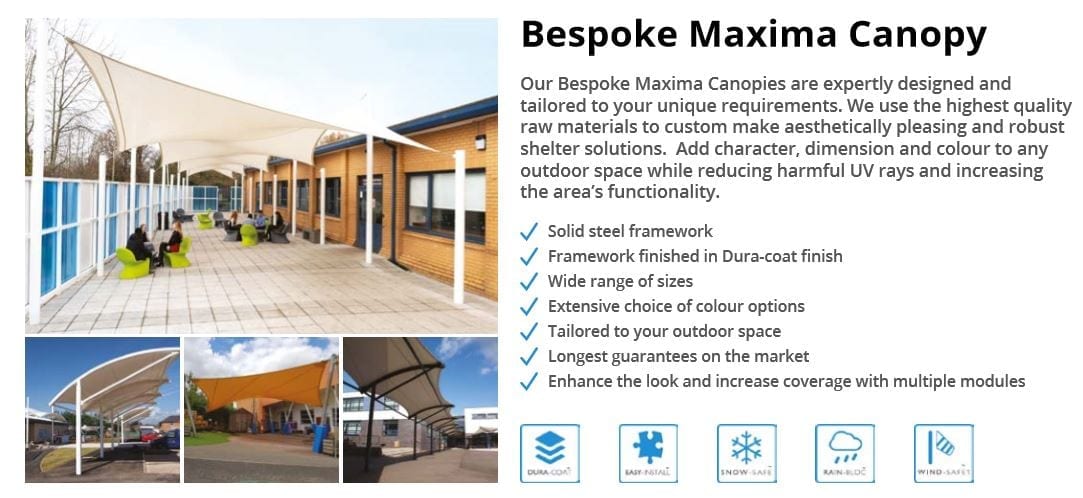 School Canopy Brochures | A&S Landscape