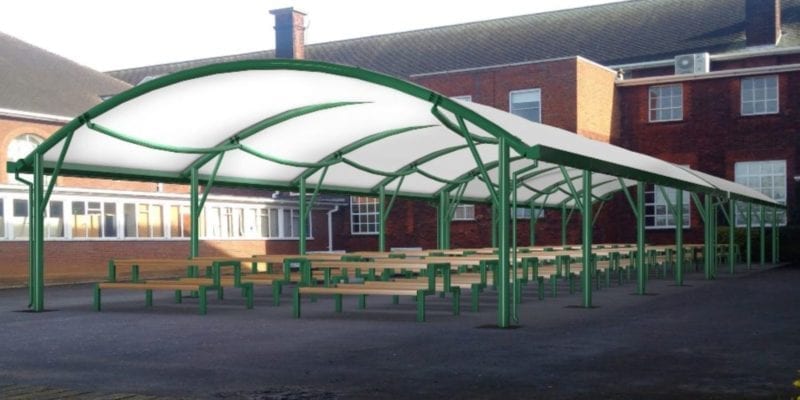 School Canopies | Secondary and Primary Schools Canopy | A&S Landscape