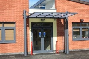 School Entrance Canopies | Shelters & Canopies for Schools | A&S Landscape