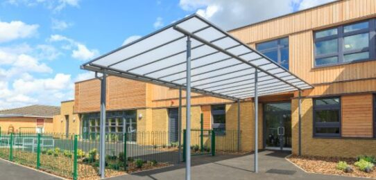 Multicoloured Polycarbonate | Coloured Roof Canopies | A&S Landscape