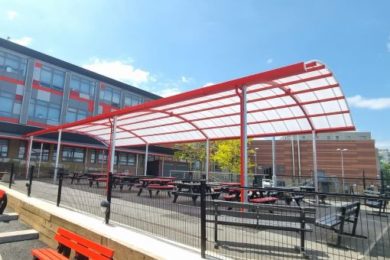 Skinners’ Academy in London Sources Multiple Shelters | A&S Landscape A ...