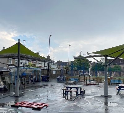Shade Sails at Haseltine Primary School in London | A&S Landscape A&S ...