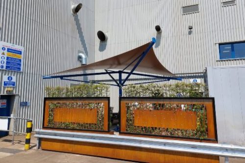 European Metal Recycling in the West Midlands Adds Shade Sail | A&S ...