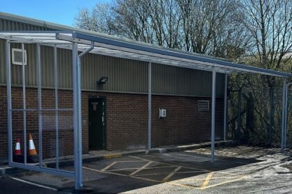 Canopy Installed for Electricity North West Ltd | A&S Landscape A&S ...