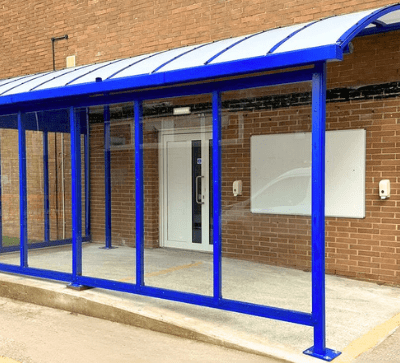 Backwell School in Bristol Install New Entrance Canopy | A&S Landscape ...