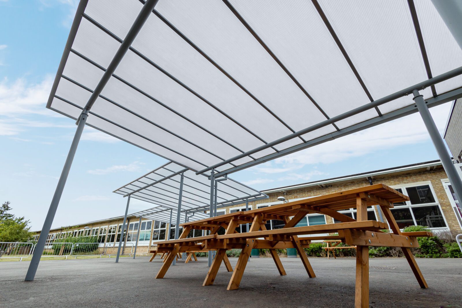 5 Best Outdoor Dining Canopy Ideas for Schools | A&S Landscape A&S ...