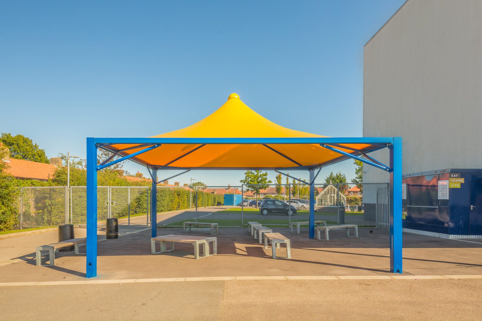 How to Cover an Outdoor Eating Area | A&S Landscape A&S Landscape