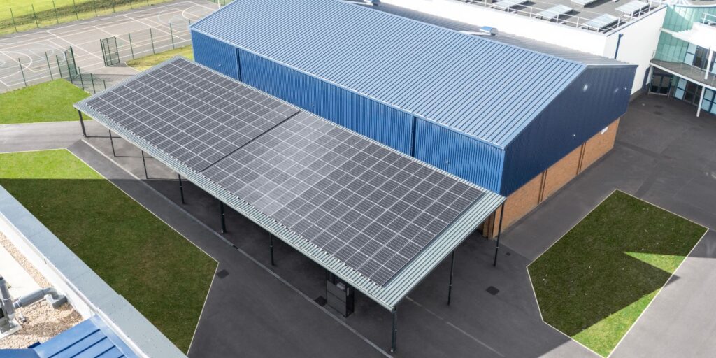 Solar PV Canopies for Schools & Businesses UK | A&S Landscape A&S Landscape