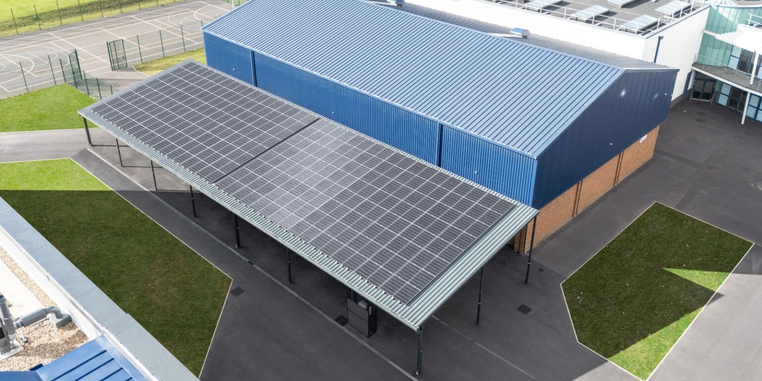 Solar PV Canopies for Schools & Businesses UK | A&S Landscape A&S Landscape